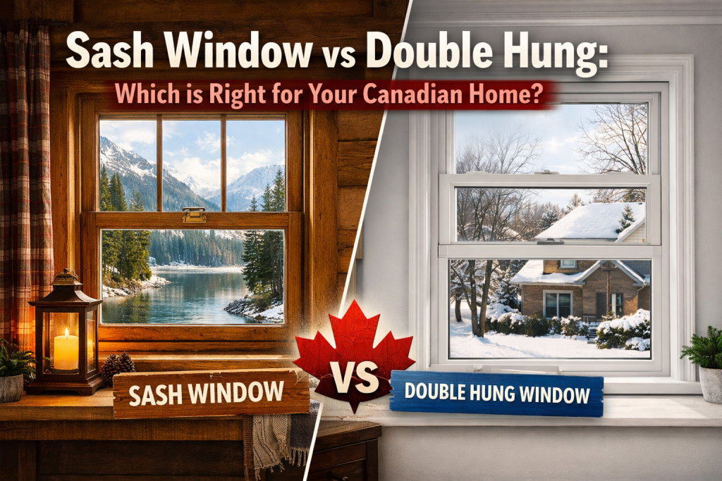 Comparing Sash Windows and Double-Hung Windows