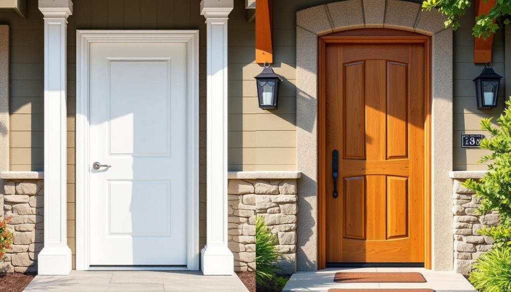 Comparing Composite vs Wood Doors for Your Toronto Home